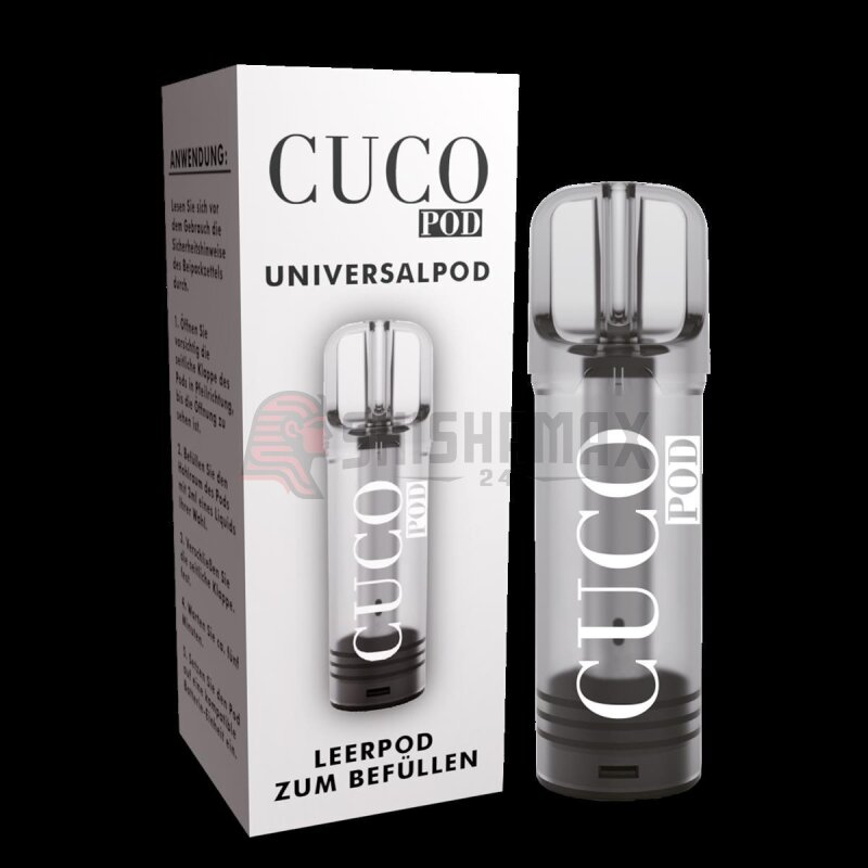 CUCO Pod Leerpod 2 ml Selbstbefüllbarer Pod für Batterieeinheit - S, 4,30